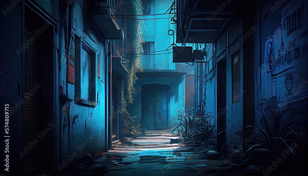 3D rendered computer generated image of a futuristic neo cyberpunk ...