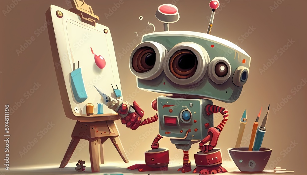 AI artist image generated by artificial intelligence. Prompt craft and ...