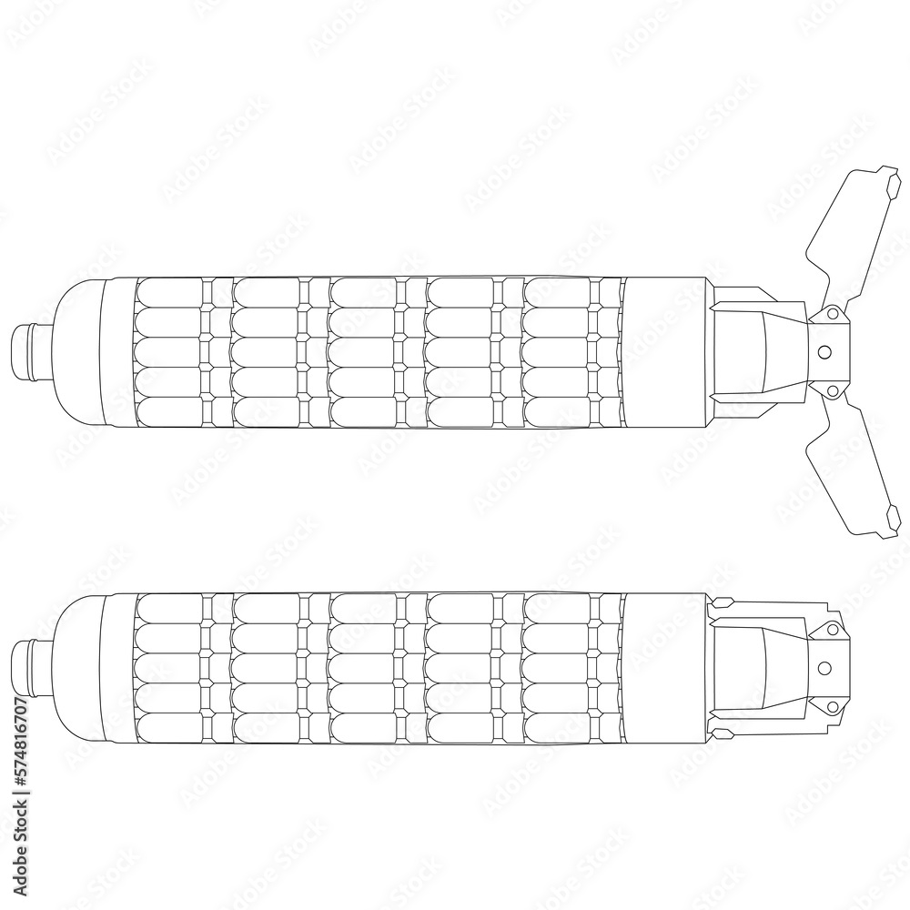 cluster munition, cluster bomb, submunition bomb a form of air dropped ...