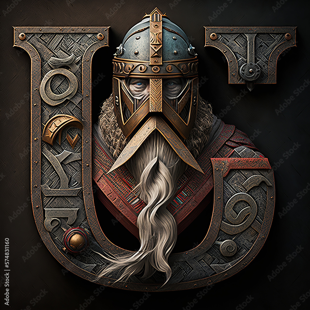 viking, letter, a, b, c, d, f, g, h, j, k, l, m, n, x, z, alphabet, old, metal, antique, steel ...