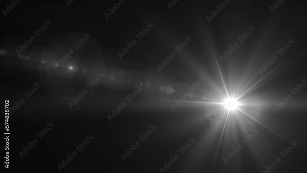 White lens bright lens flare lighting abstract motion background,Lens ...