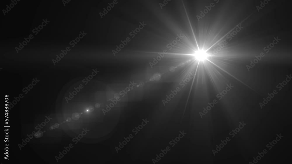 White lens bright lens flare lighting abstract motion background,Lens ...