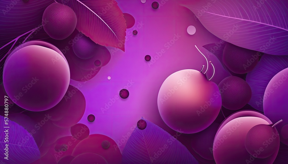 Beautiful Designer Seasonal Background with Plum Color Hue Summer ...