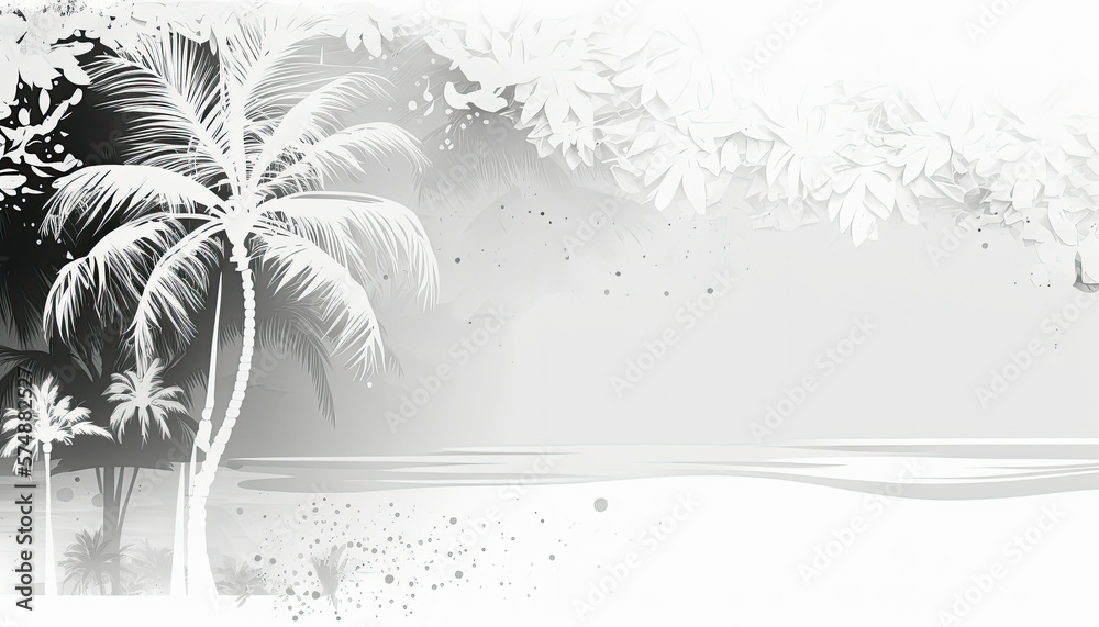 Beautiful Designer Seasonal Background with White Color Hue Summer ...
