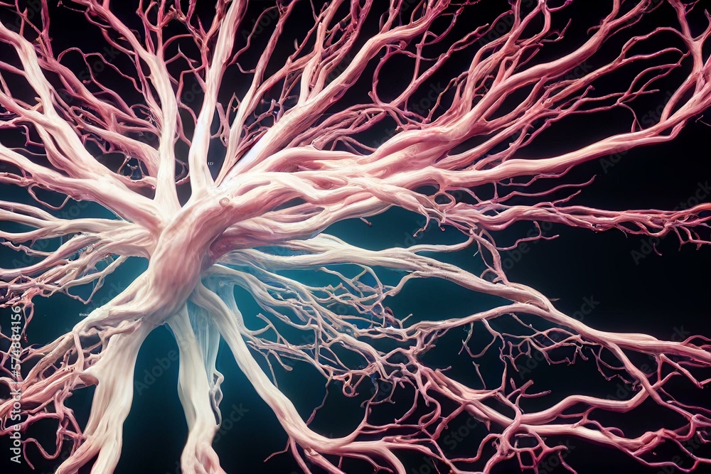 tree of life branches and roots psychedelic dendritic symmetry rivers ...