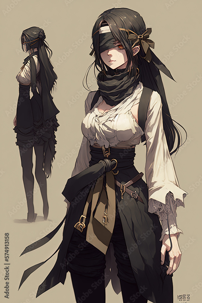 Anime Inspiration: Character Reference Sheets for Gamers and Artists ...