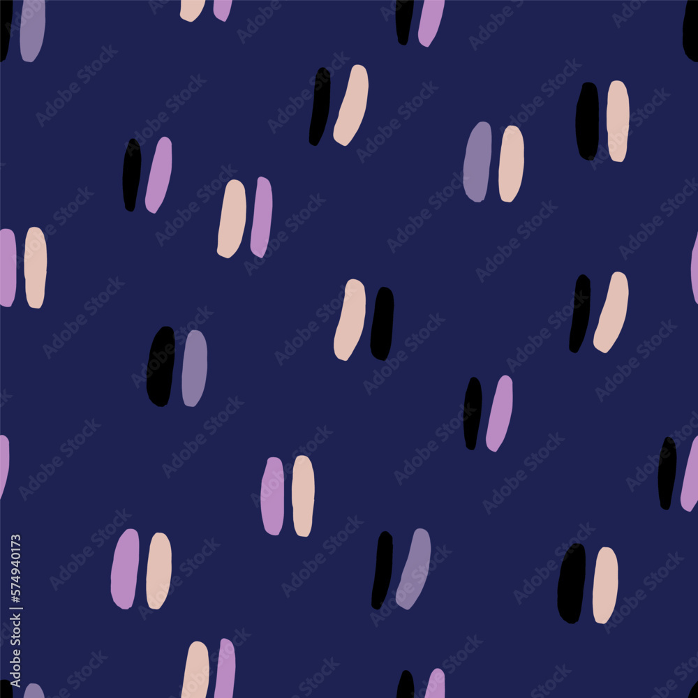Cute simple pattern with repetitive lines. Seamless texture in retro ...