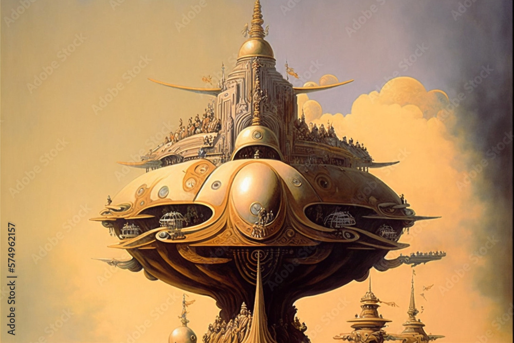 Vimana Illustrations - Discover the Magic of Ancient Vedic Technology ...