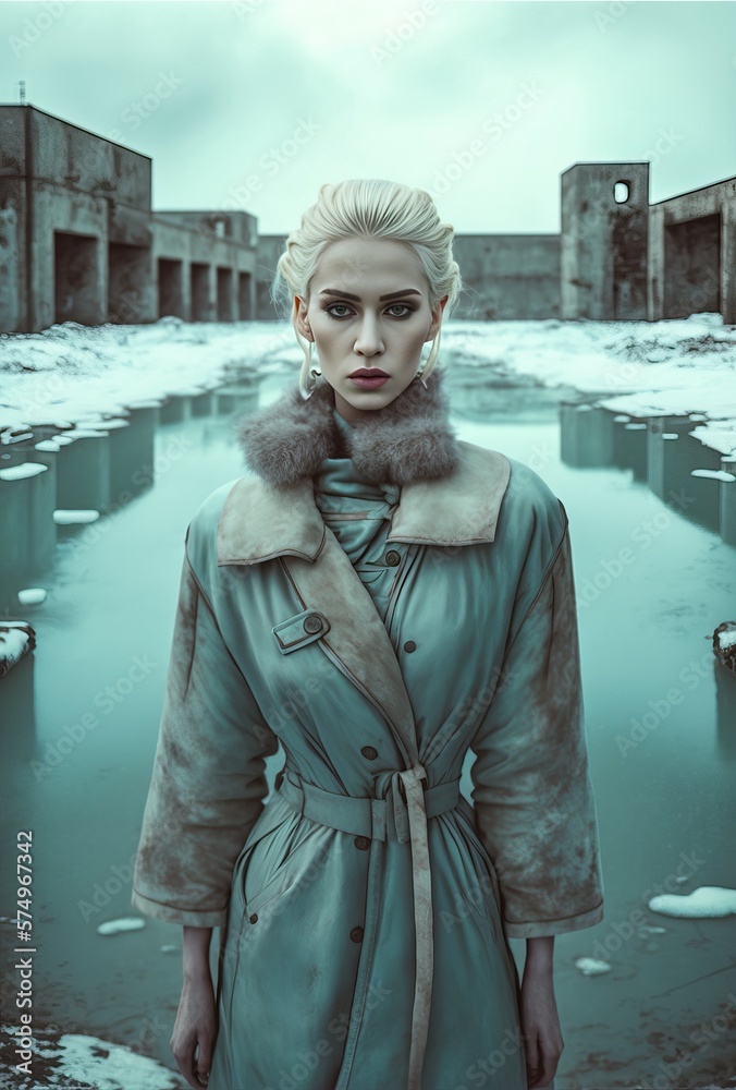 An abstract portrait of princess from a children fairy tale, updated ...