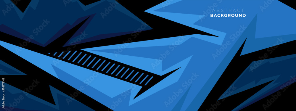 Abstract blue texture racing background. Wide banner background Stock ...
