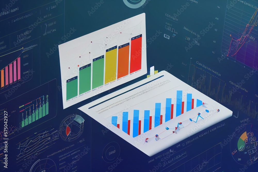 Web analytics concept report of content interaction audience engagement ...