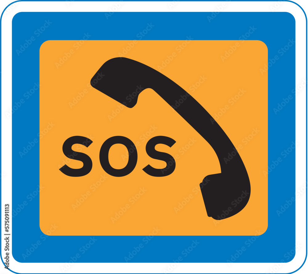 Vecteur Stock Information signs R2023004 – Road traffic sign images for ...