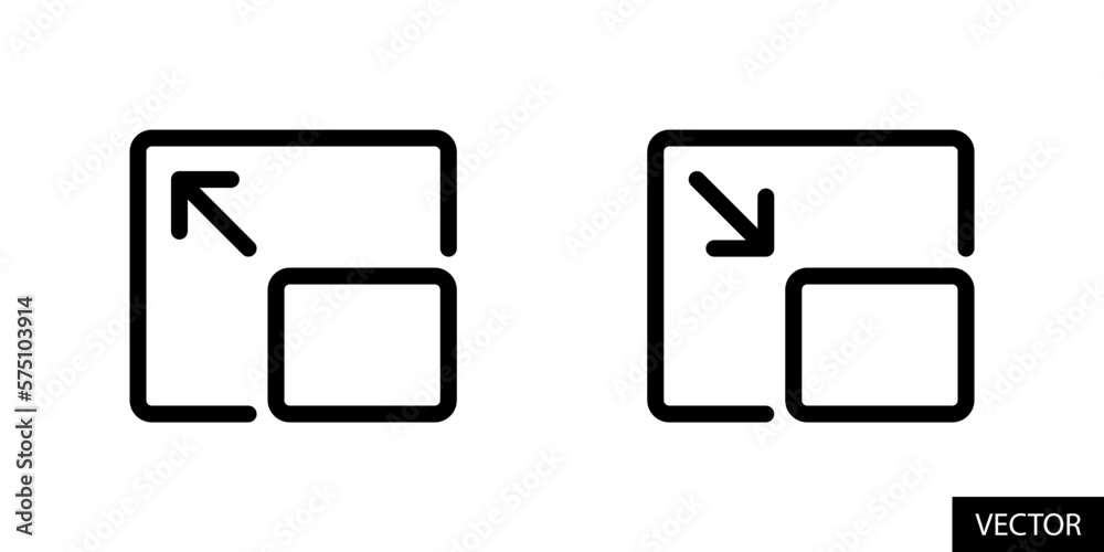 Maximize or minimize, expand or reduce, full screen or miniplayer ...