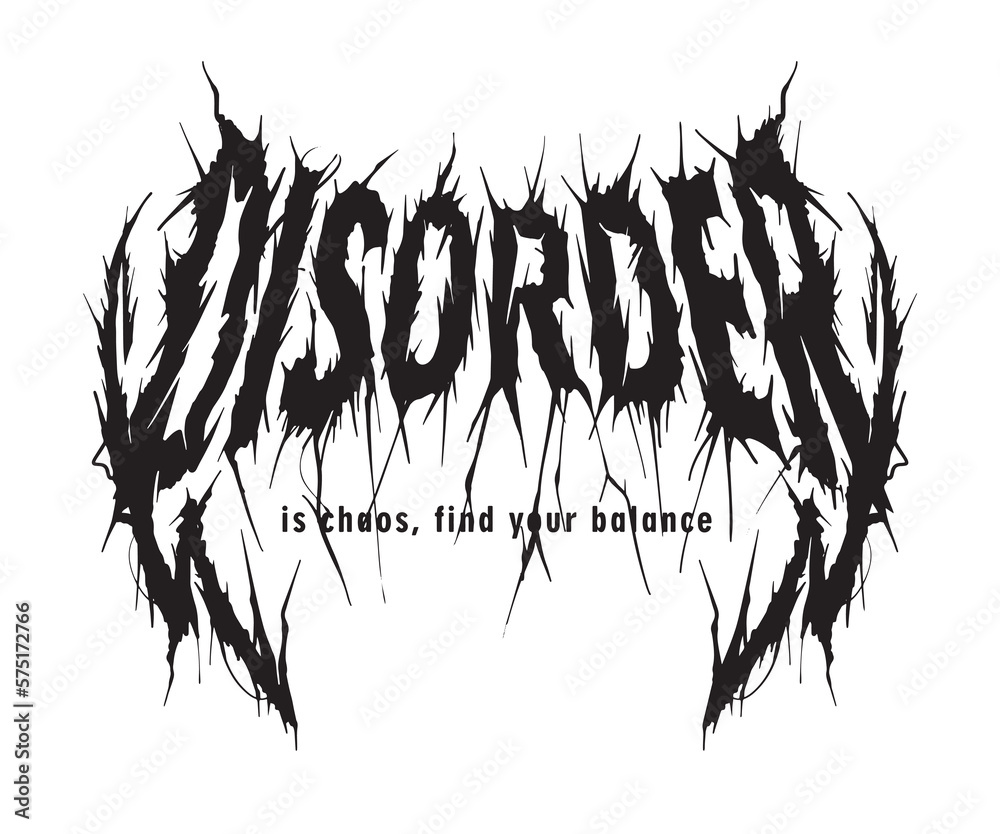 This artwork features a striking metal music poster cover adorned with ...