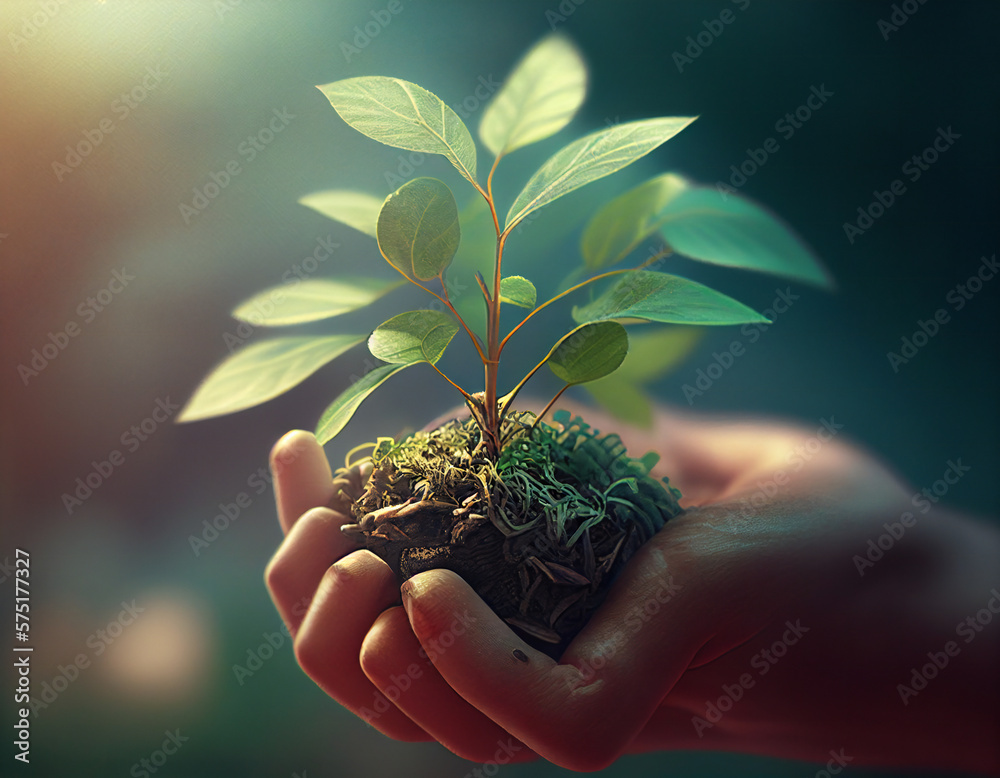 Plant In Hand Hd