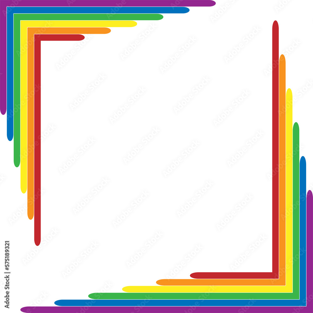 Rainbow Frame Png