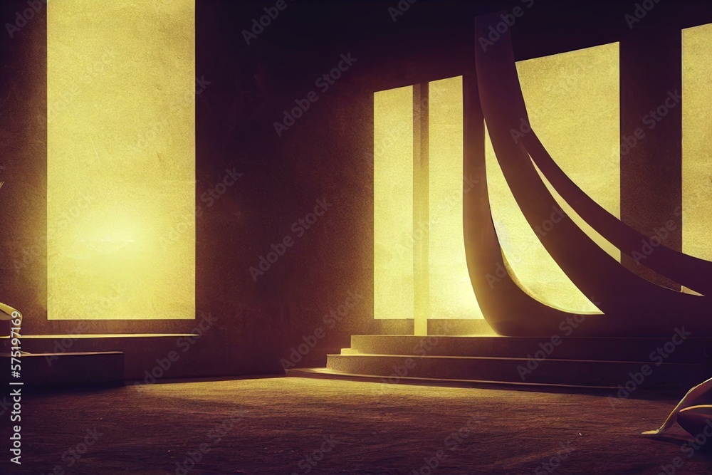 SUMERIAN GOD ENKI - Digital illustration - Generated by Artificial ...