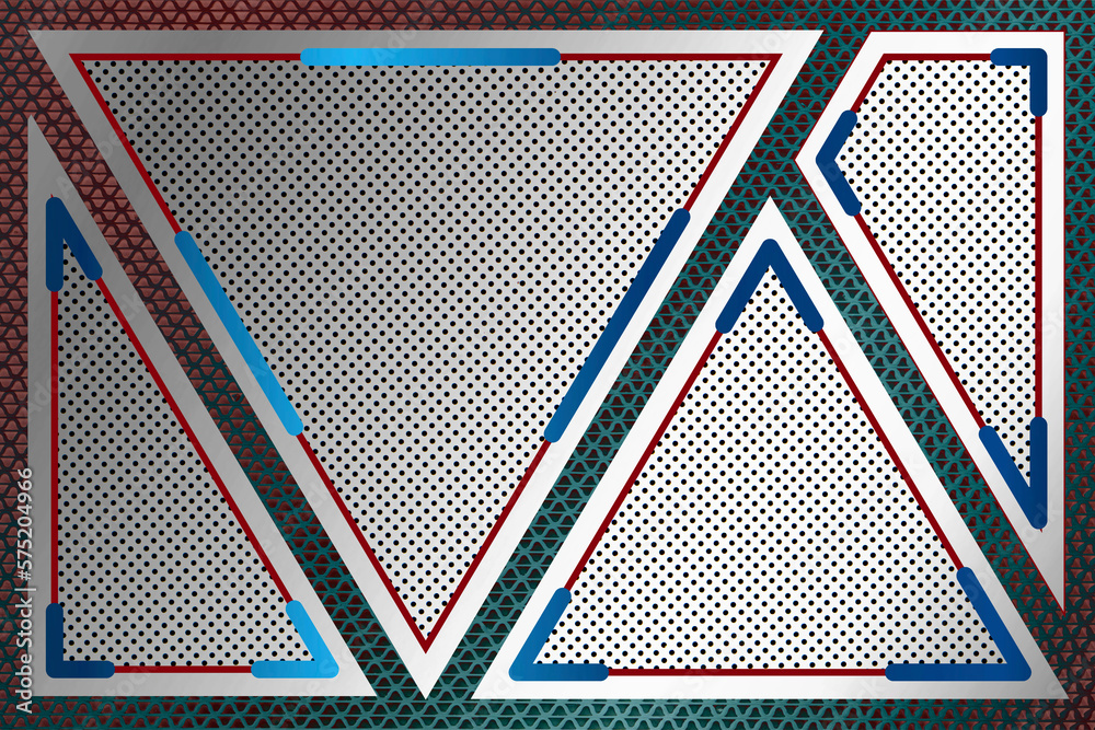 Steel backdrop with metal texture. Sheet metal with perforations Stock ...