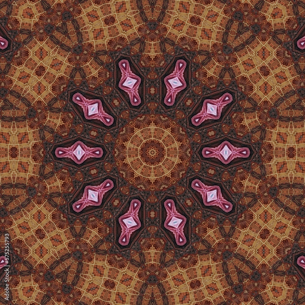 Ethnical mixed Embroidery design concept. Antique art for website, user ...