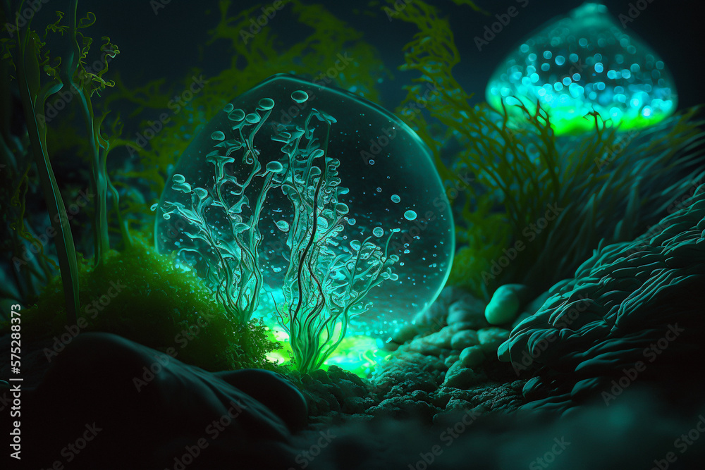 Bioluminescent Plants