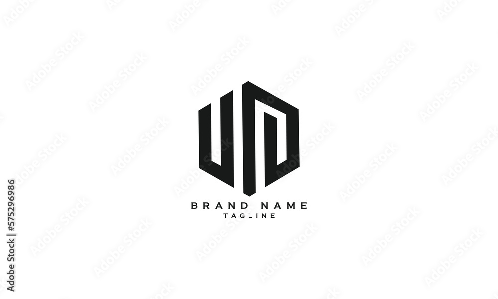 UWPN, UWP, UPN, UNP, UP, WP, Abstract initial monogram letter alphabet ...