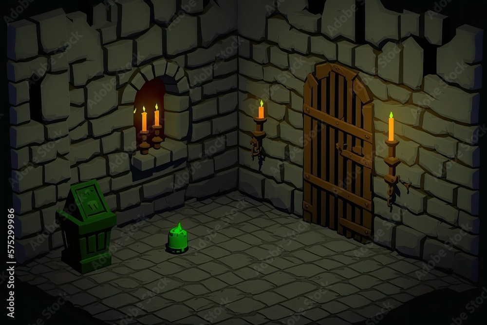 A medieval dungeon prison from a conceptual artist's point of view ...