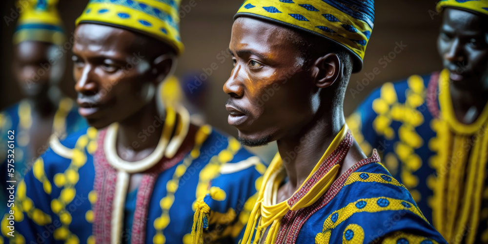 Colorful Intore Dance Performance in Traditional Rwandan Clothing in ...