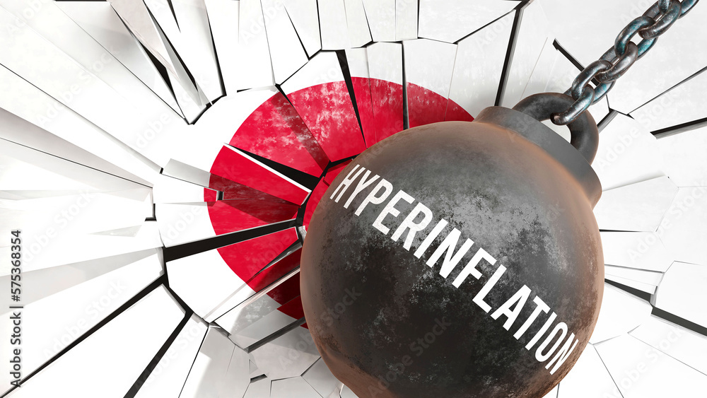 Japan and Hyperinflation that destroys the country and wrecks the ...