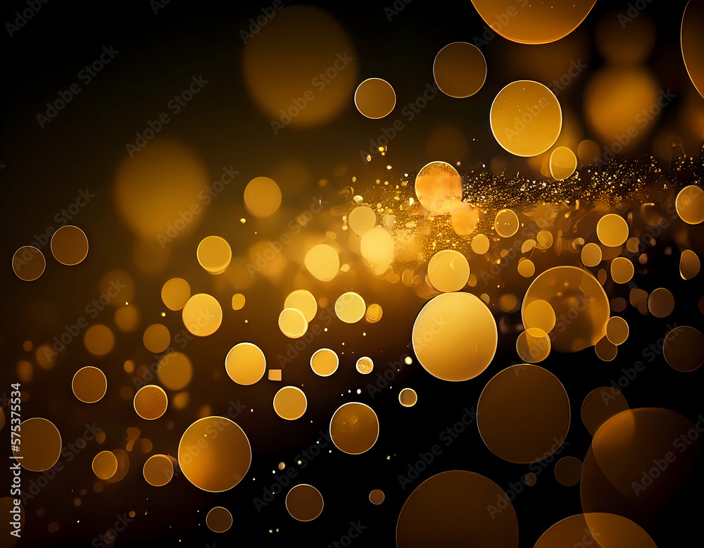 Golden glamour shiny dust , shimmering glitter background for holidays ...