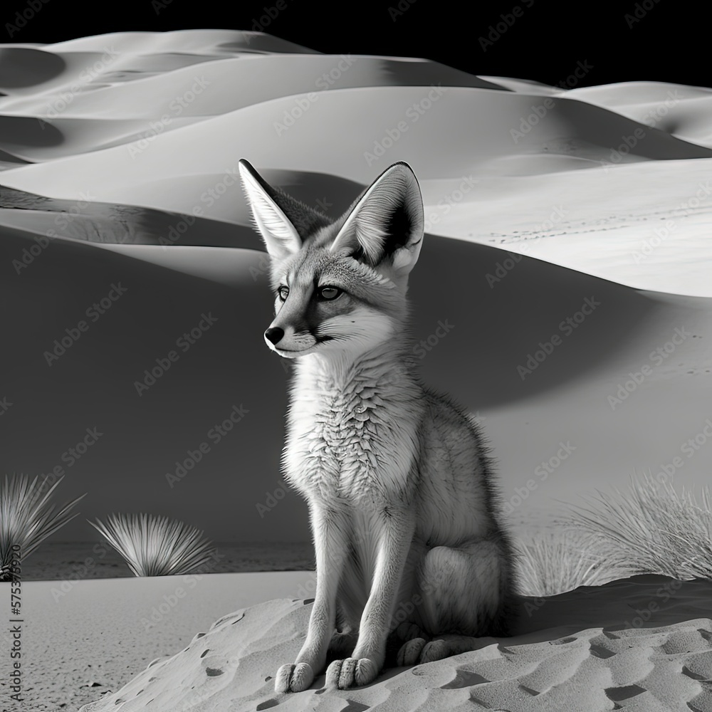 White Desert Fox