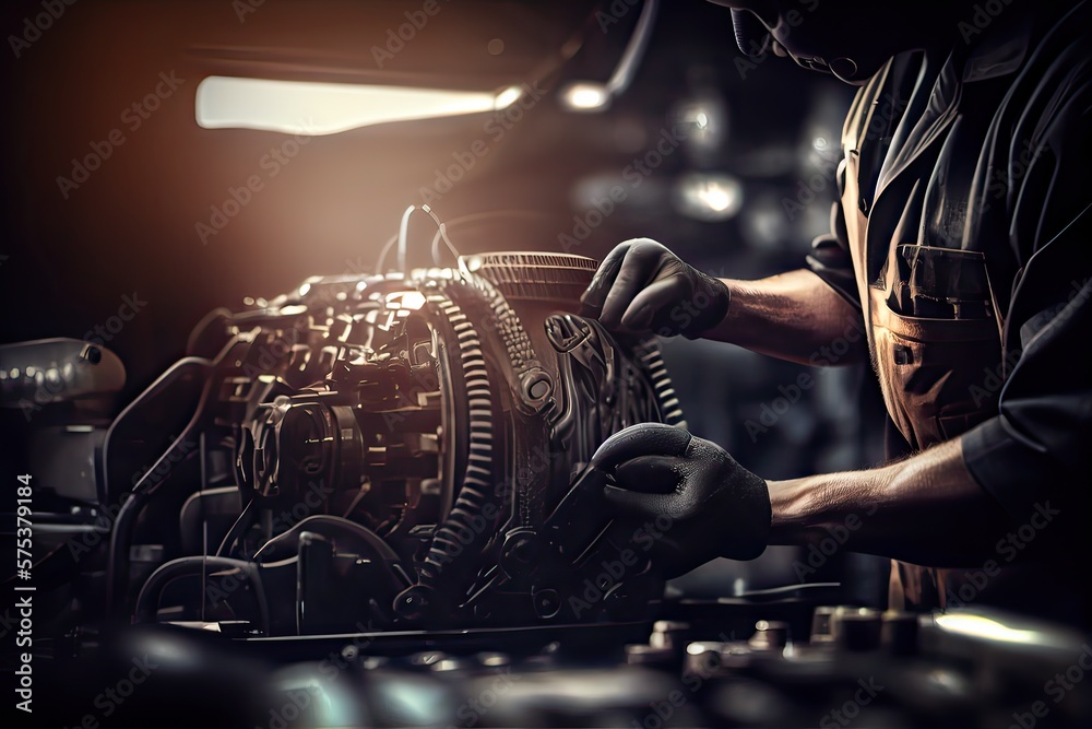 Generative AI illustration of the expertise and professionalism of a ...