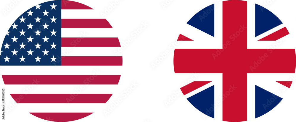 English Language Flag Icon