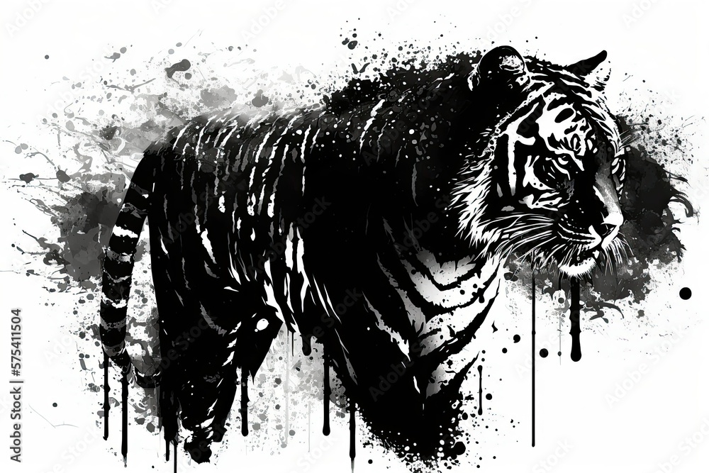 As translated tiger. Types of calligraphy, brush characters, and a ...