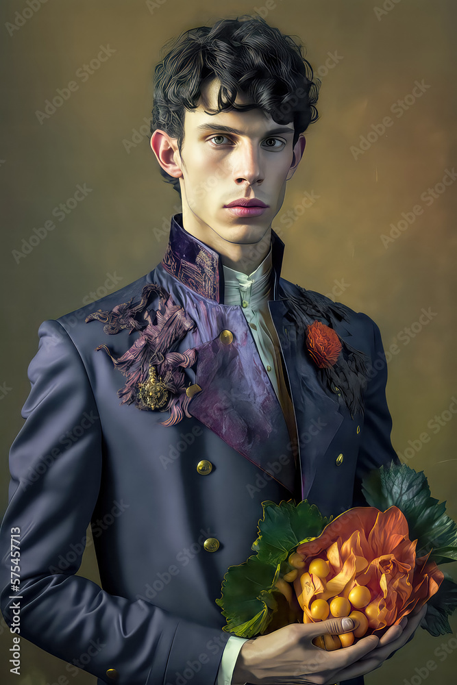 Männermode Extravagant Haute Couture Inspieriert Brainstorming ...