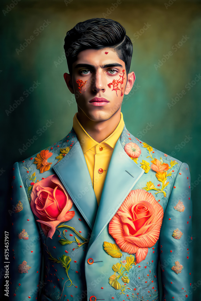 Männermode Extravagant Haute Couture Inspieriert Brainstorming ...