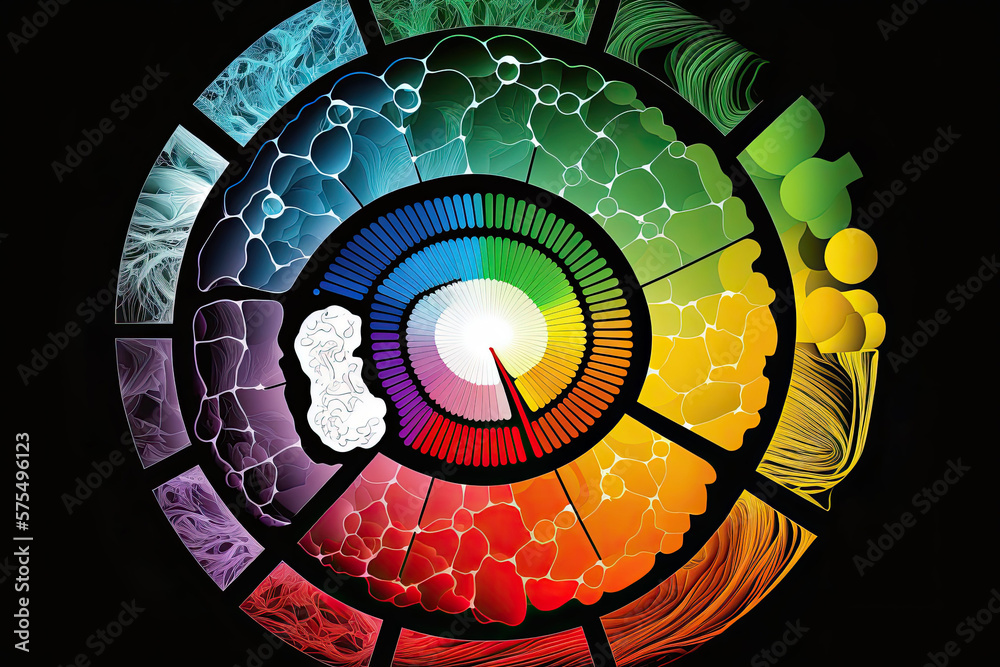 Rainbow hued explanation of the alpha, beta, gamma, theta, and delta ...
