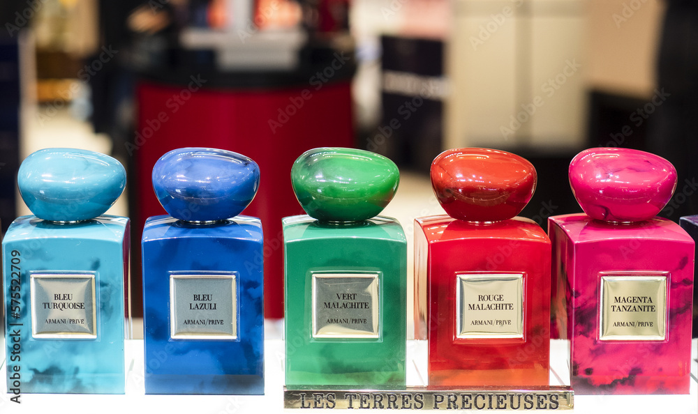 Armani Prive Haute Couture Perfume Collection.Milan - Italy,25 Feb.2023 ...