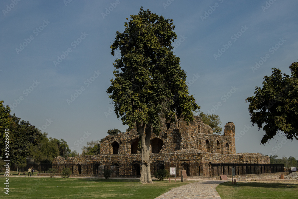 Picture of The Feroz Shah Kotla or Kotla was a fortress built circa ...