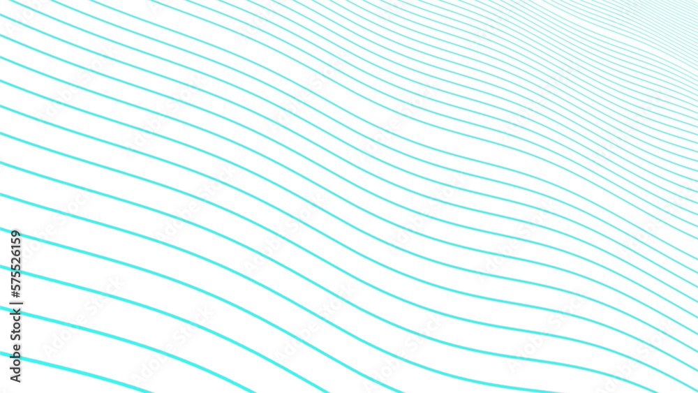 Abstract Wave Stroke Line Internet Network Stream Waveform Isolated ...