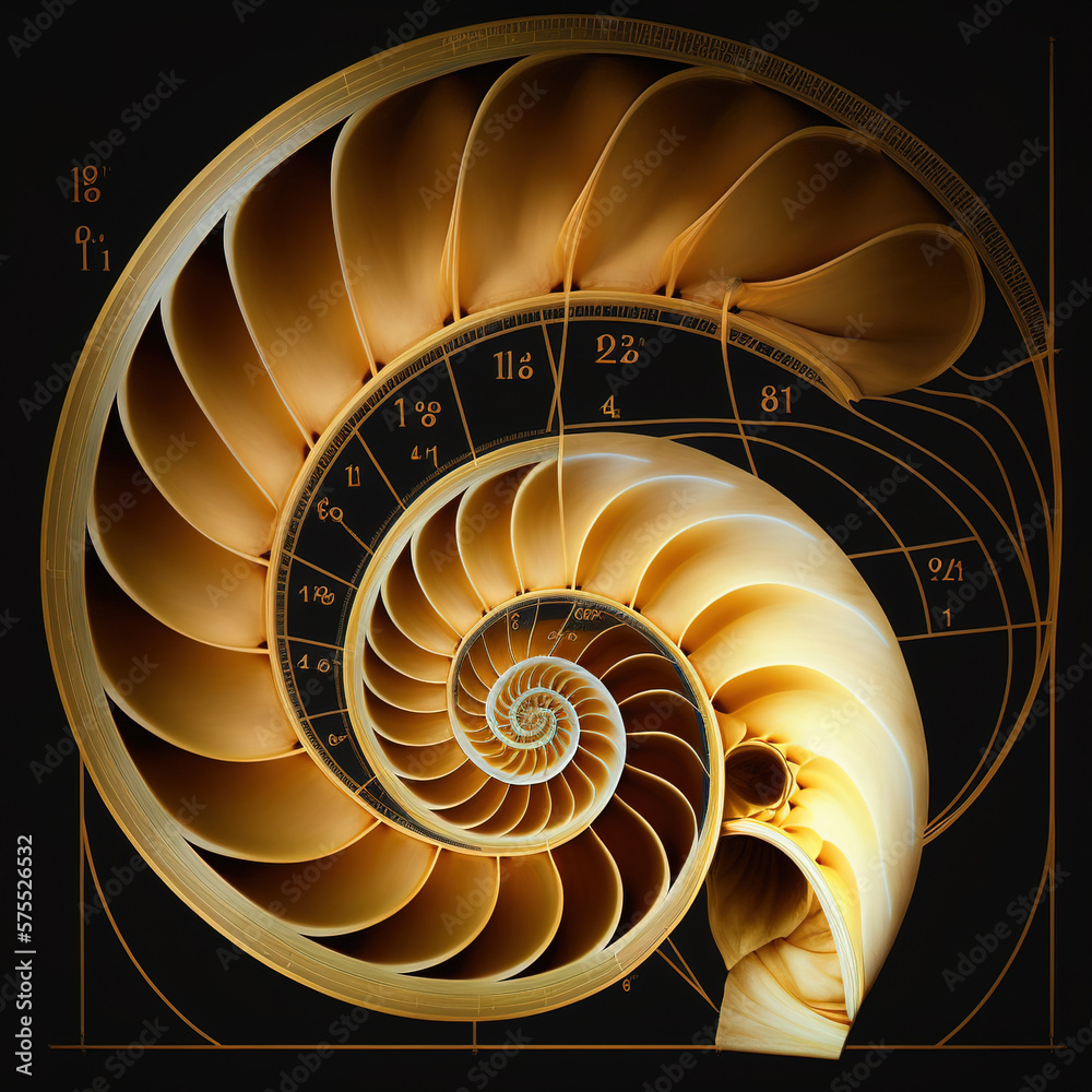Nautilus Shell In Math