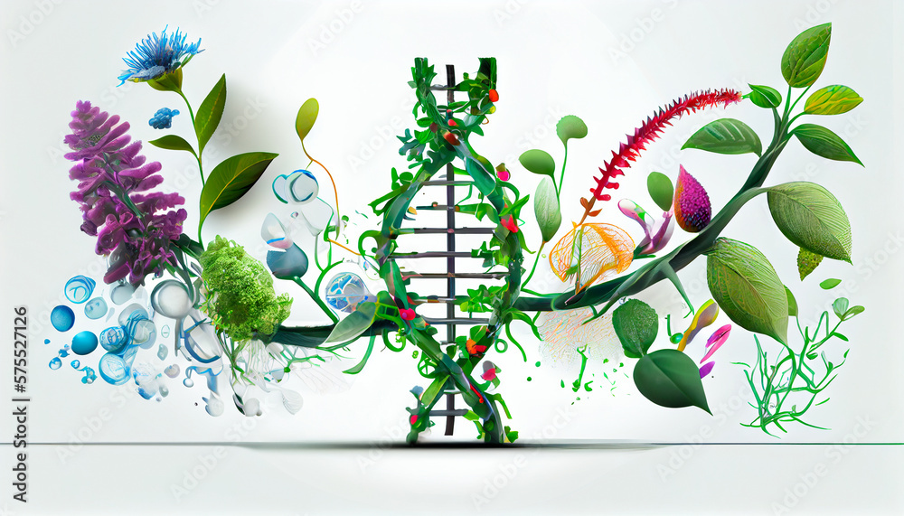 Biology laboratory nature and science, plant and environmental study ...
