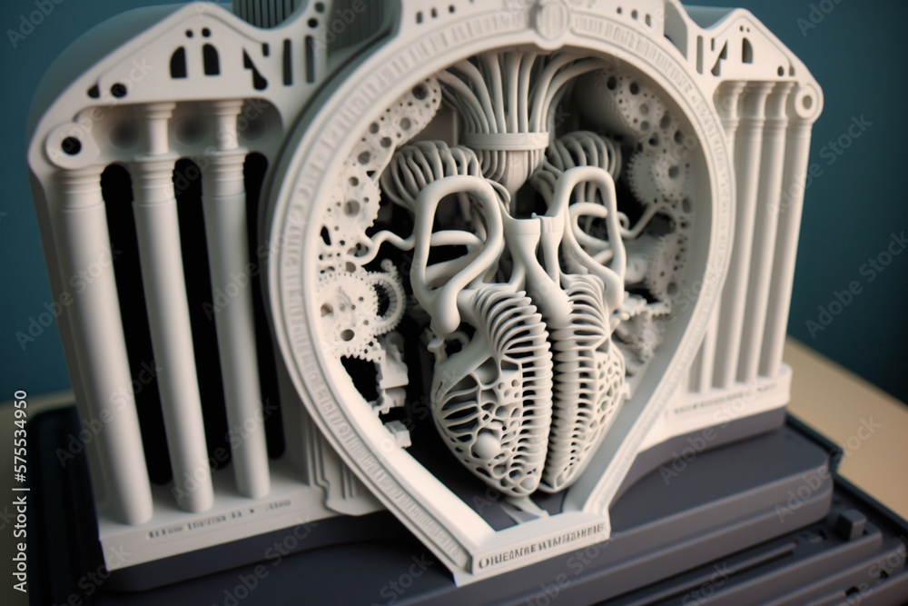 Revolutionizing Healthcare: Fascinating Close-Up of a 3D-Printed Organ ...