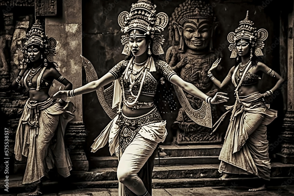 Bali's Enchanting Dance Performance: A Generative AI Journey through ...