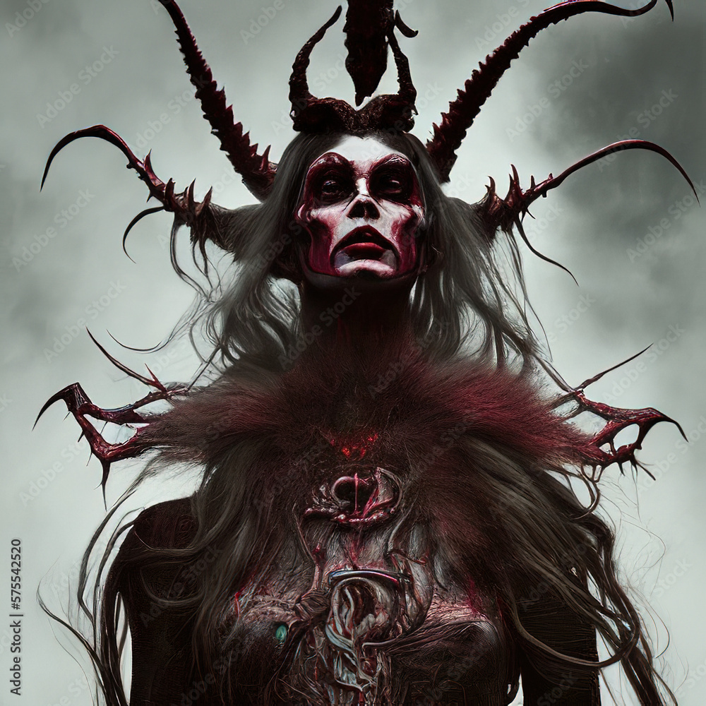 SATANIC, BIZARRE, KRAMPUS, DARK STYLE, Scary ART, Weird, Abyssal ...