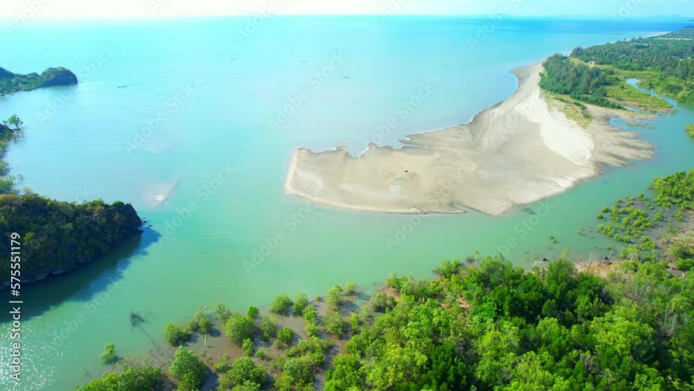 Showcases the stunning vistas of beach forests, and mangrove forests ...