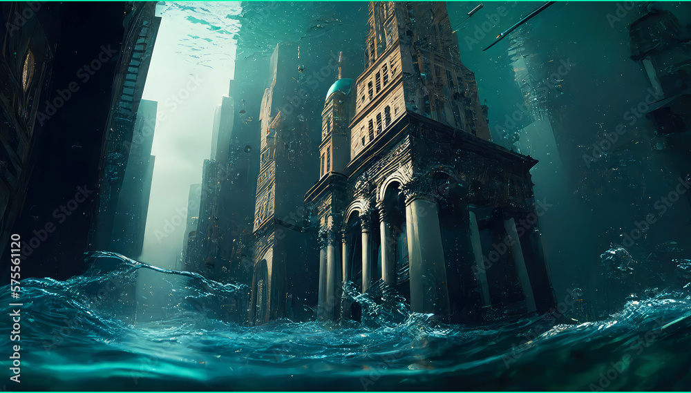 Submerged City: An Underwater Illustration of Urban Flooding ...