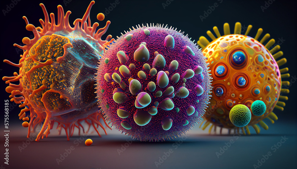 Pathogenic bacteria and viruses , Microscopic microbes that cause ...