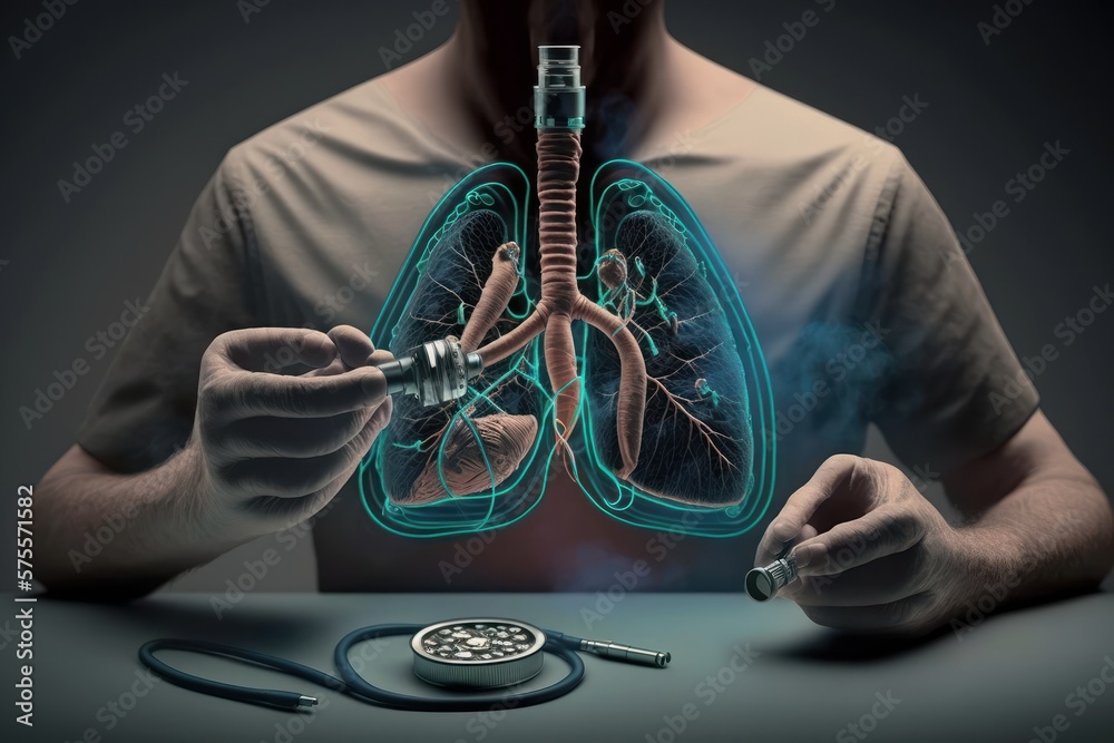 Lung diseases after smoking. Diseases of smokers lungs connected with ...