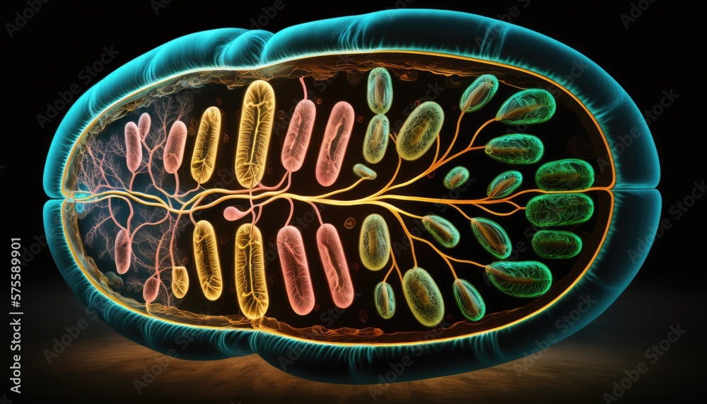 Mitochondria - The Powerhouses of the Cell - Microscopic Image ...