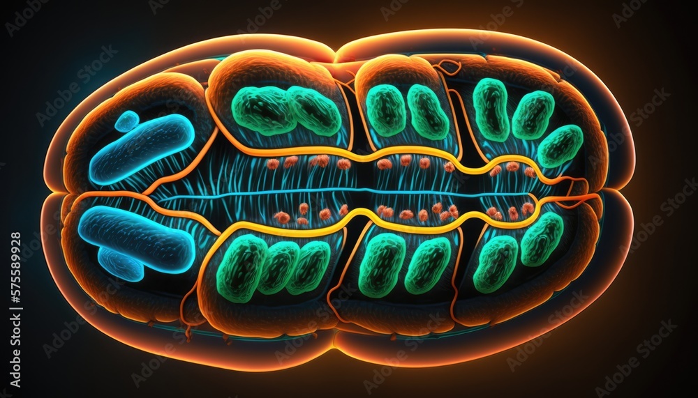 Mitochondria - The Powerhouses of the Cell - Microscopic Image ...
